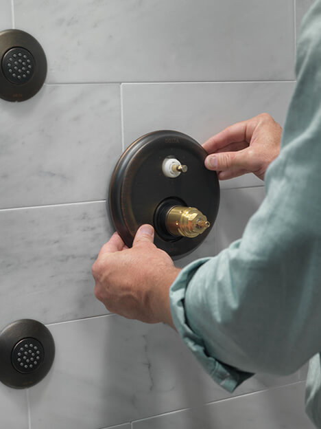 Interchangeable Shower Valve with MultiChoice® Technology | Delta Faucet