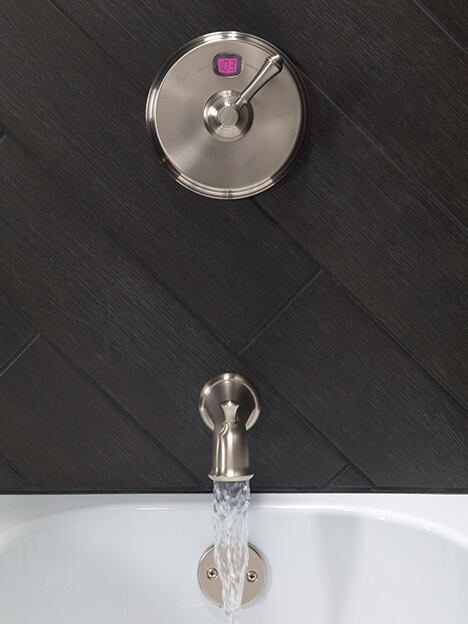 Shower Head with Digital Temperature Display using Temp₂O® Technology ...