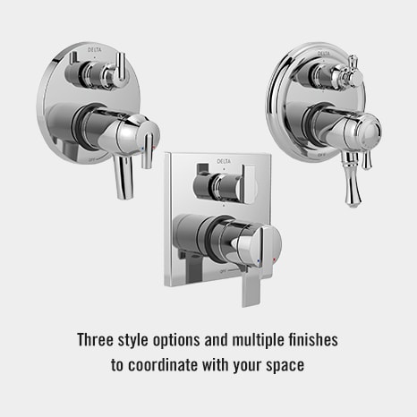 Integrated Shower Diverter Valves with MultiChoice® Technology | Delta ...