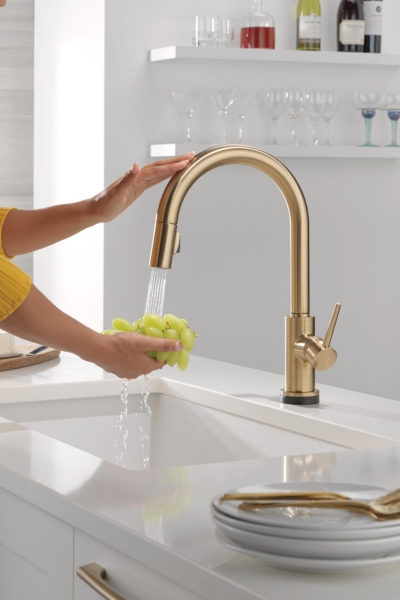 Kitchen Faucet With Delta® Touch₂O® with Touchless Technology | Delta ...